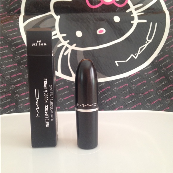 MAC Cosmetics | Makeup | Hpmac Matte Lipstick Hot Like Salsa | Poshmark